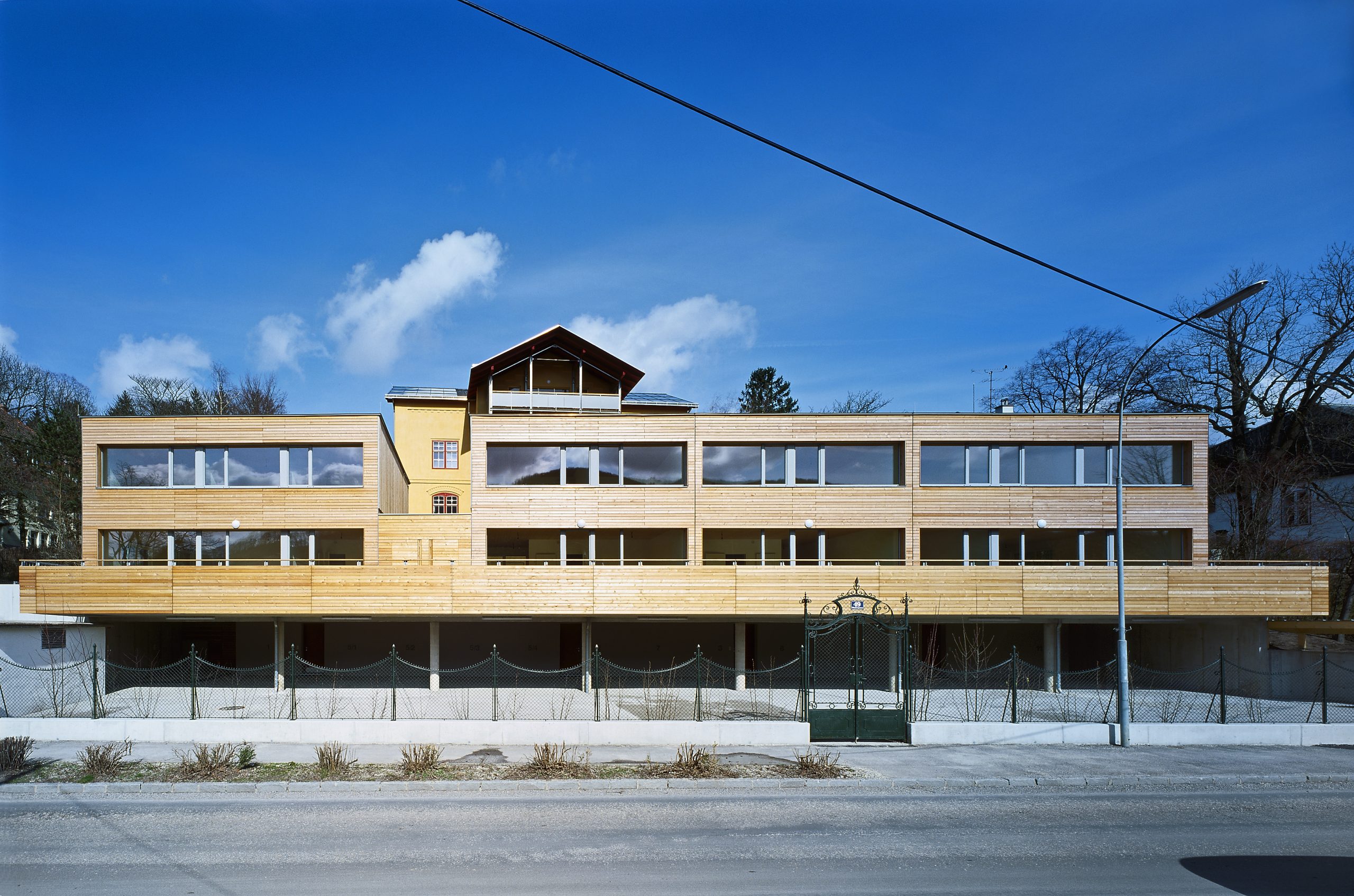Purkersdorf (Lower Austria), Hiessbergergasse: Social housing project ...
